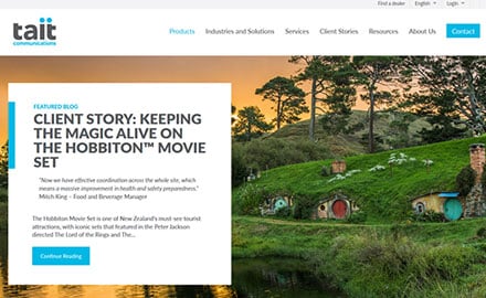 All Website Links | Tait Communications